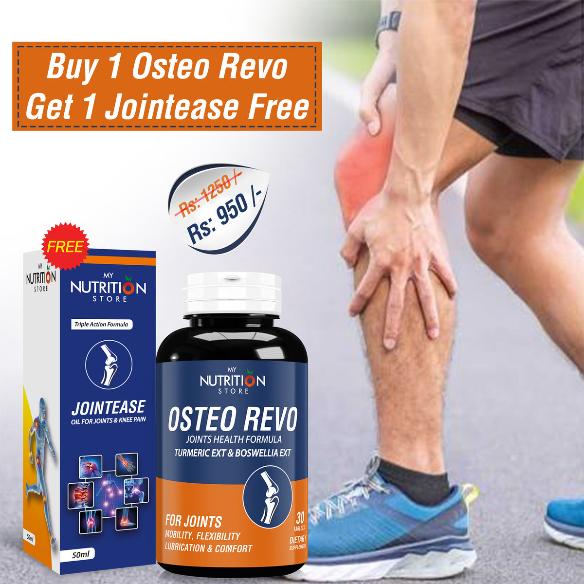 Buy Osteo Revo & Get Free Jointease Oil – lifesecrets.pk